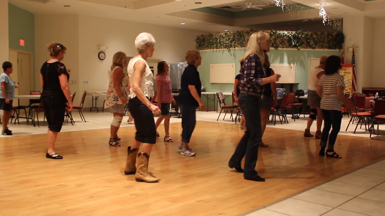 D & R LINE DANCING - FOLLOW ME LINE DANCE BY ROX - 2/19/18 - YouTube