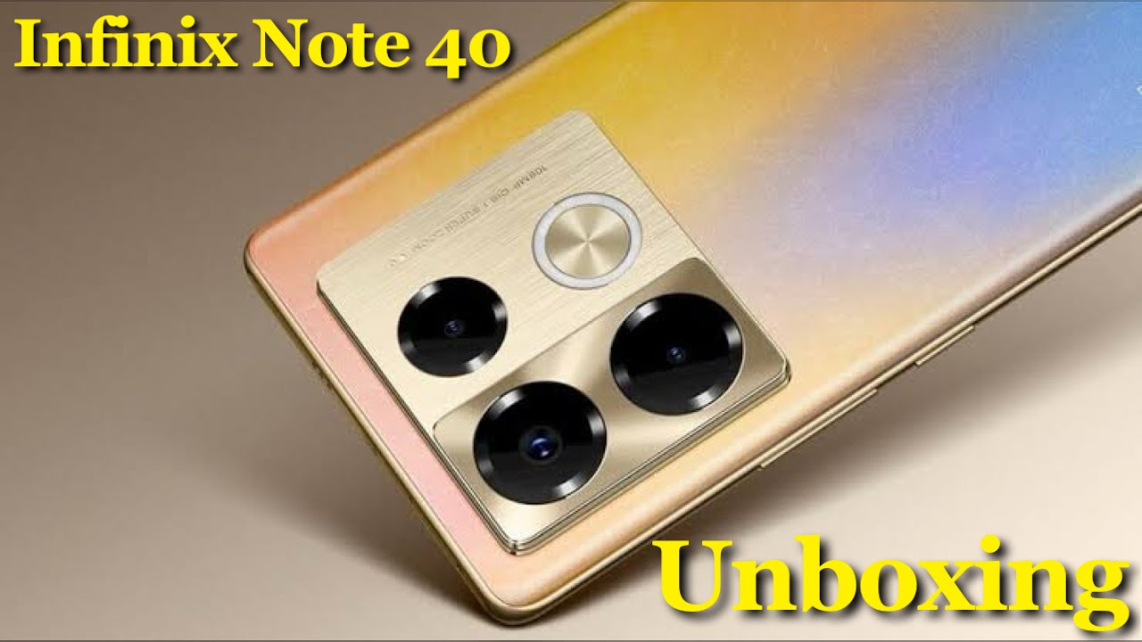 Infinix Note 40 Unboxing | Free Wireless Power Bank😱 - YouTube