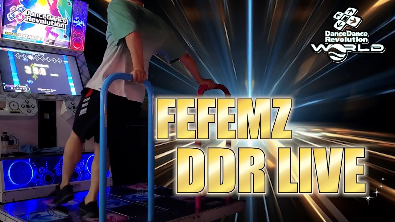 [FEFEMZ DDR Live] New Extra Exclusive Song Play & GOLD Practice - YouTube