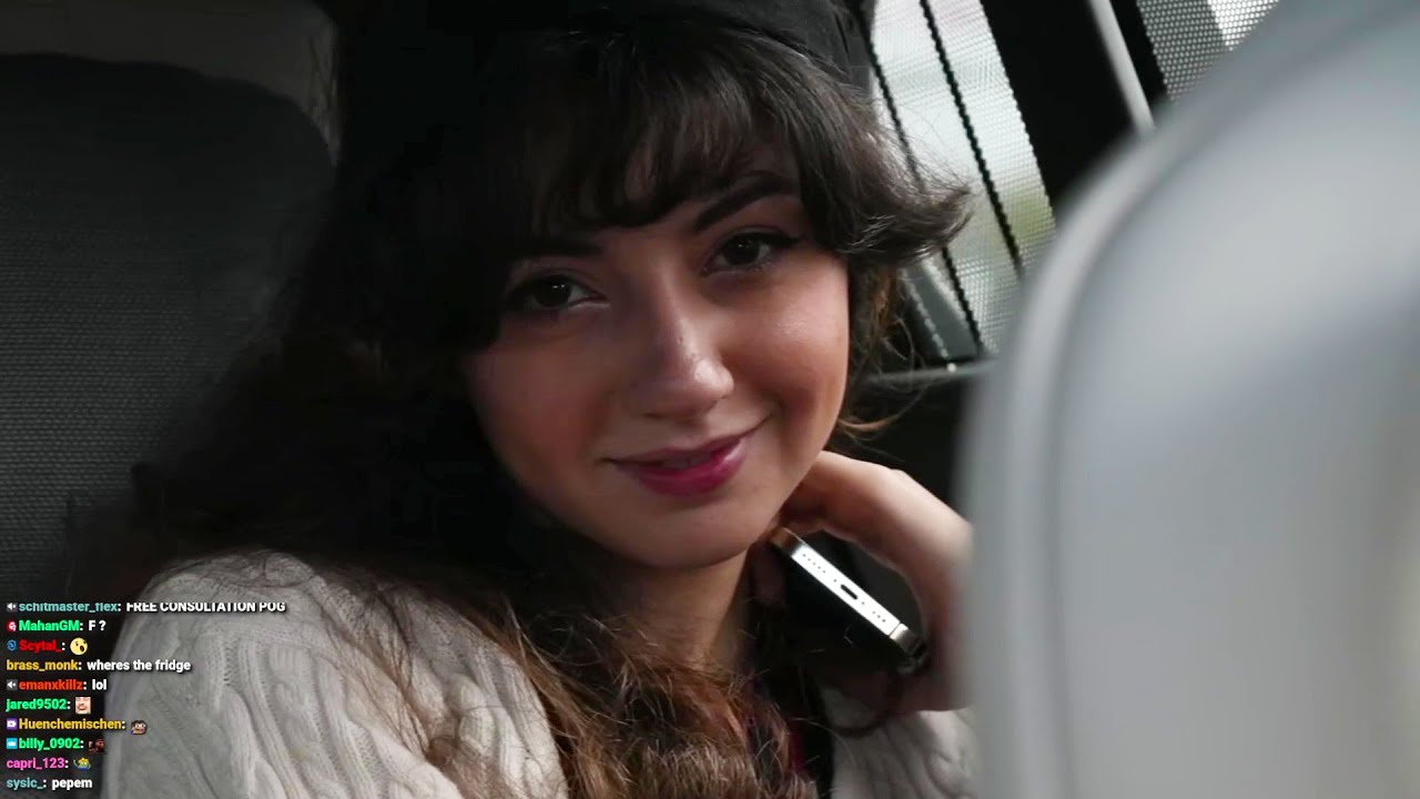 Bonnie - Esfand Activates "Private" Mode in New Car - YouTube