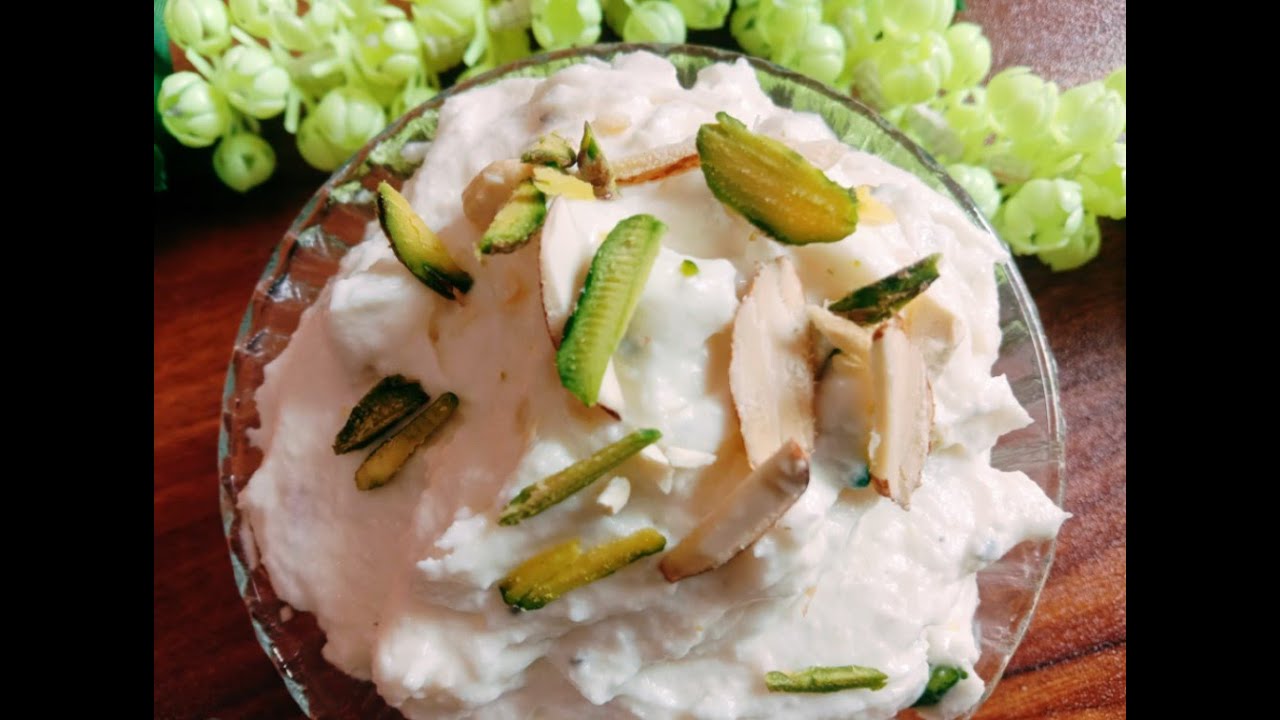 Shrikhand recipe | sweet shrikhand | how to make dry fruit shrikhand ...