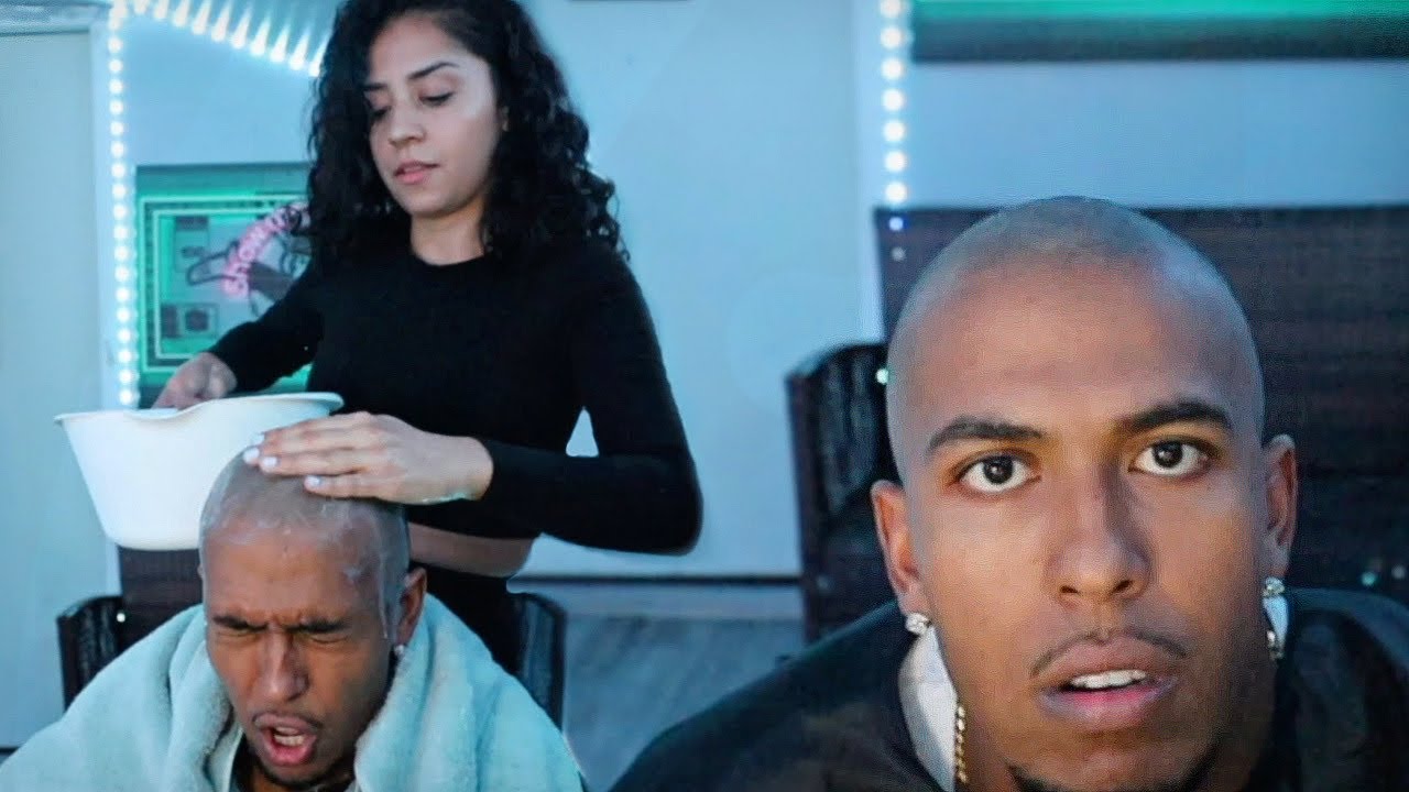 Steph Shaves Tay’s Head BALD - YouTube