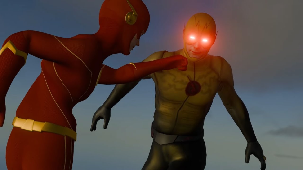 The Flash vs Reverse Flash | Blender Animation - YouTube