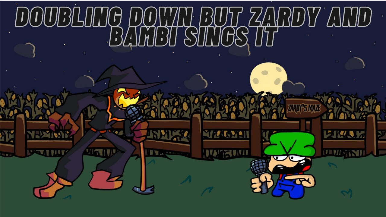 FNF Farmer Fight (Doubling Down But Zardy And Bambi Sings It 🎶🎶) - YouTube