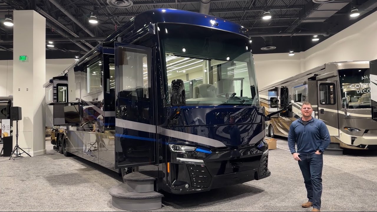 First Look At The 2025 Newmar King Aire With The New Onyx Black Out ...
