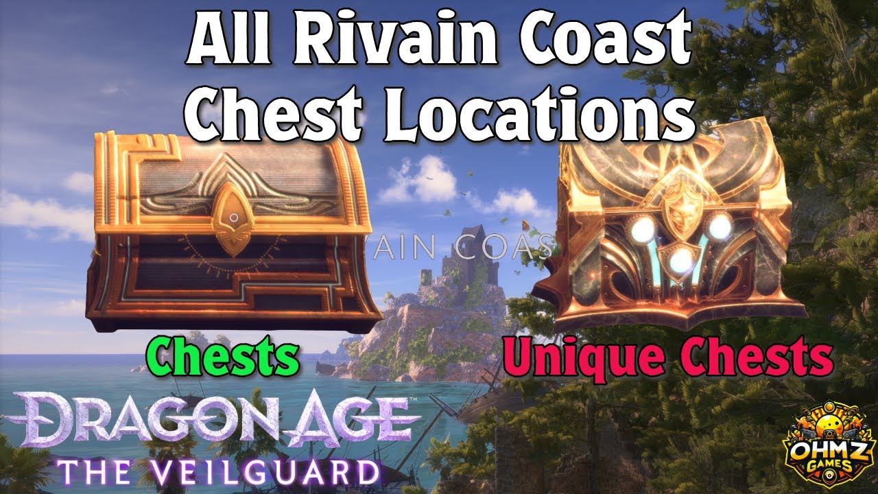 All Rivain Coast Chest and Unique Chest Locations in Dragon Age The ...