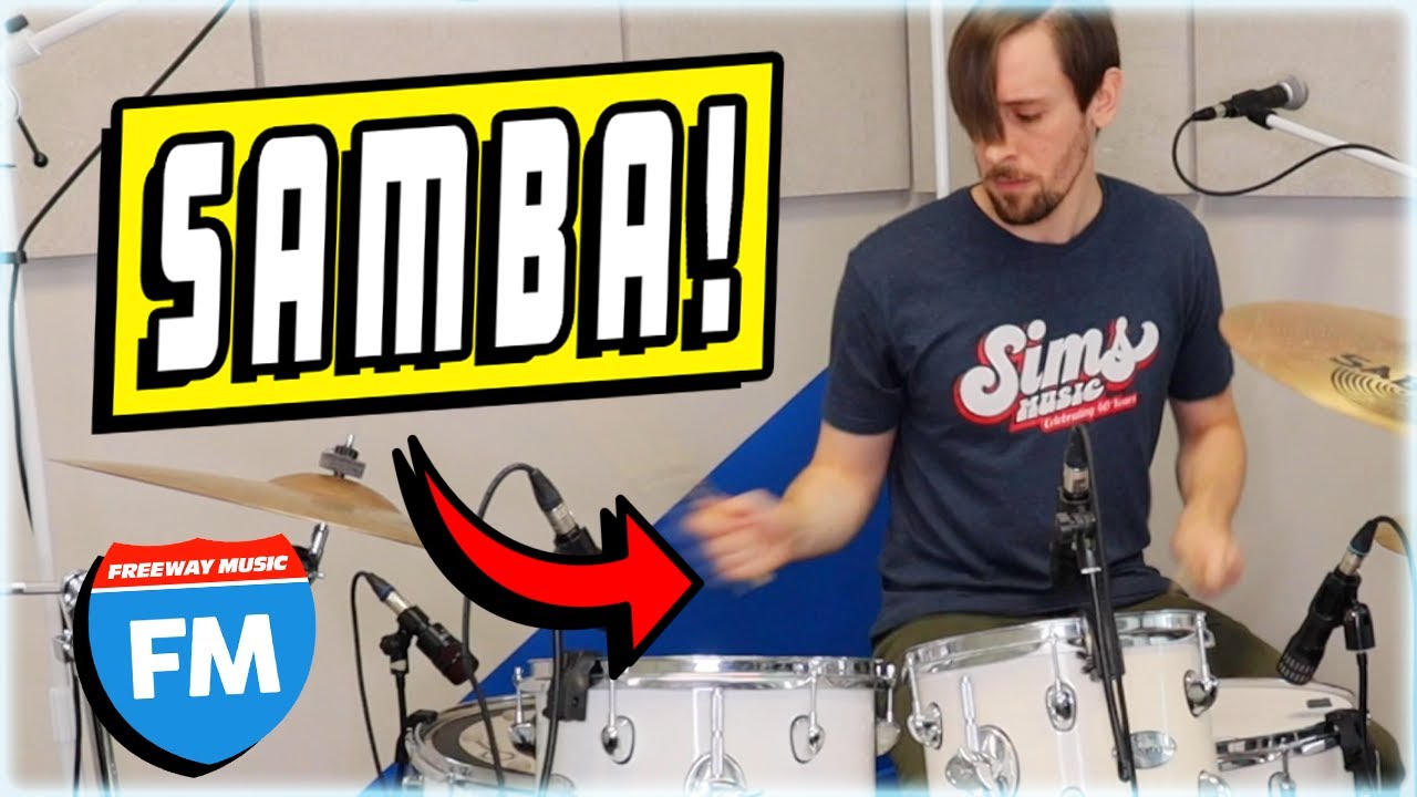 How to Play THE SAMBA on Drum Set! - YouTube