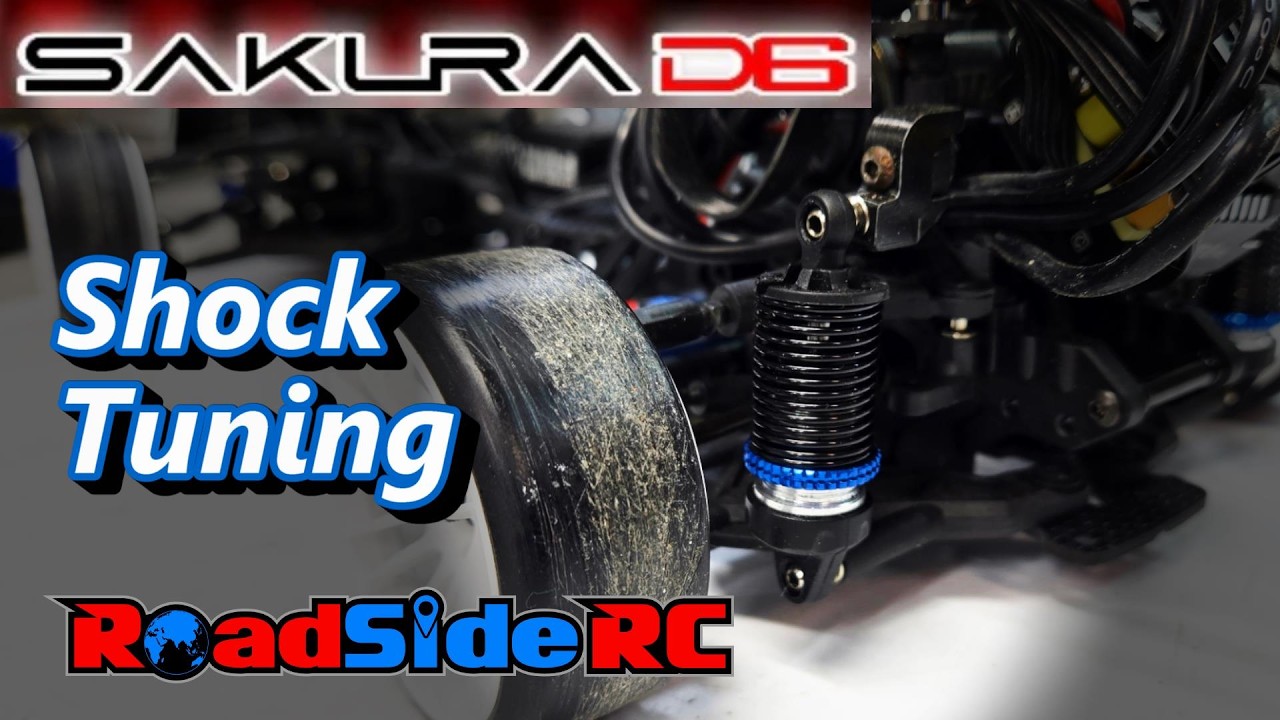 Tips for Tuning the Shocks on the Sakura D6 RC Drift Car - YouTube