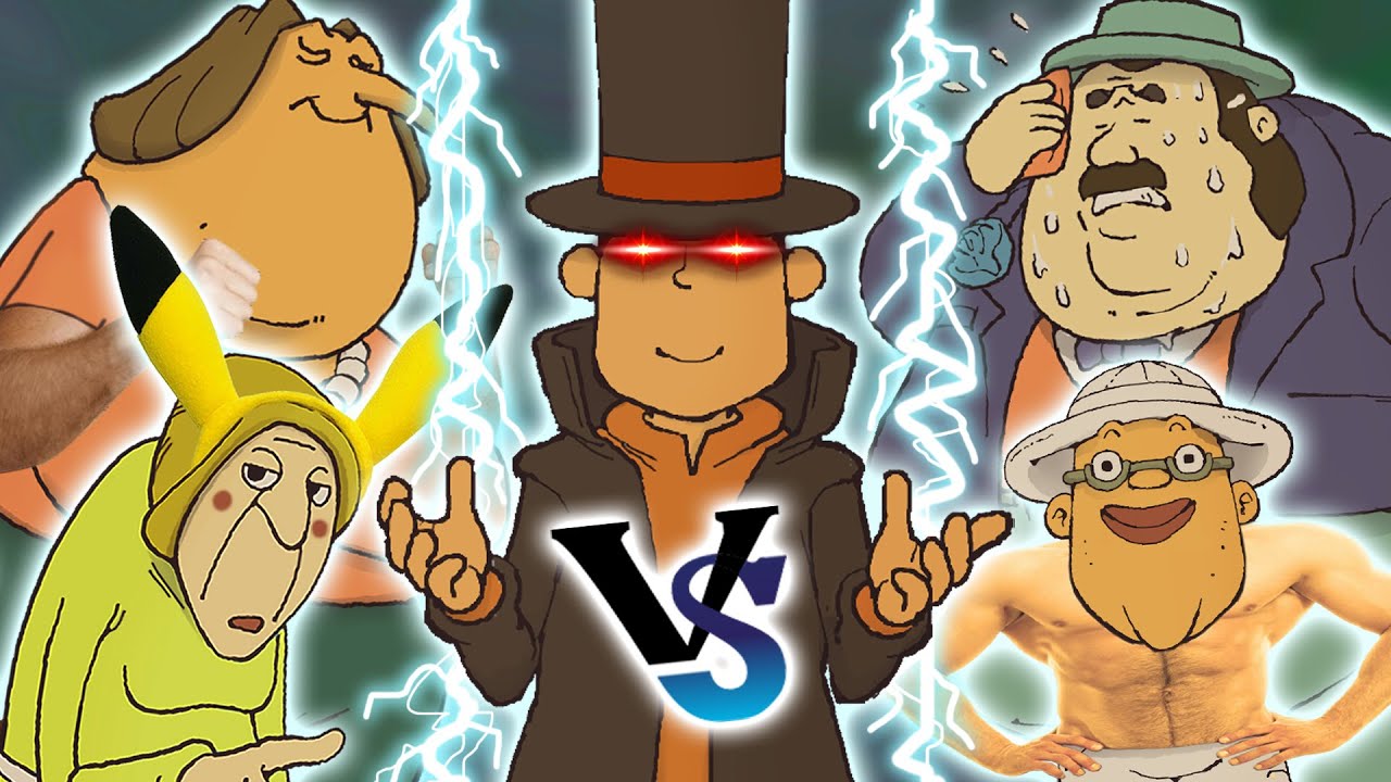 Ranking EVERY Character in Professor Layton and the Curious Village ...