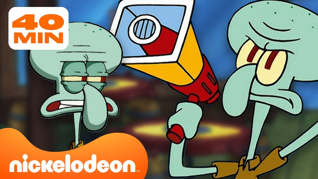 SpongeBob | Elke Keer dat Octo ONTSLAG NAM bij de Krokante Krab 🍔 ...
