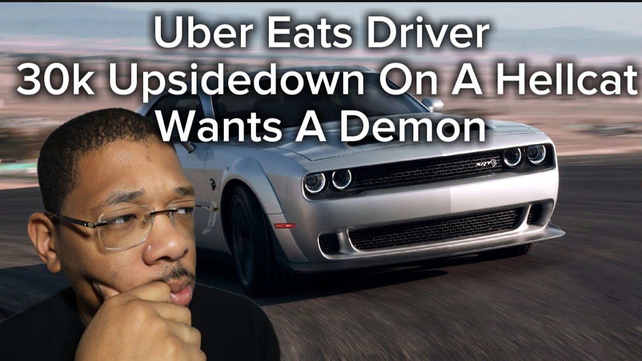 "I'm Not Going From A Hellcat To A Honda" - Drives Uber Eats In A ...