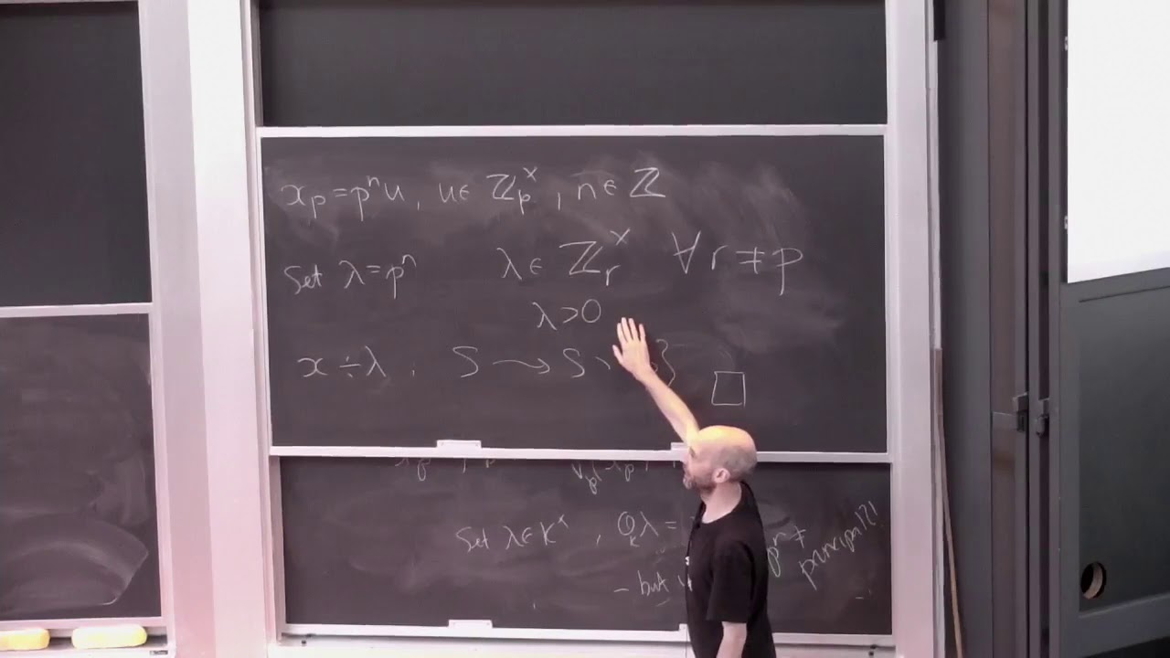 Kevin Buzzard (lecture 14/20) Automorphic Forms And The Langlands ...