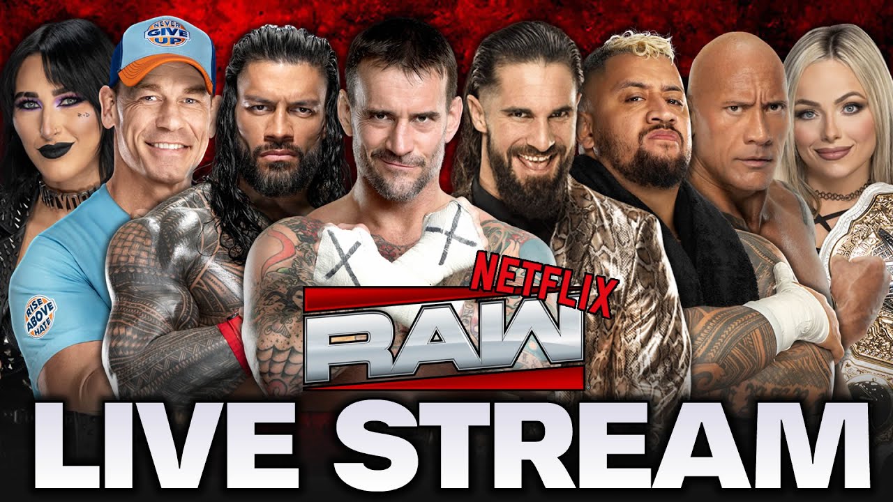 WWE Raw Netflix Premiere LIVE STREAM Reactions - YouTube