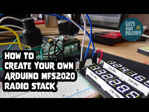 How to create your own Arduino MFS2020 Radio stack - YouTube