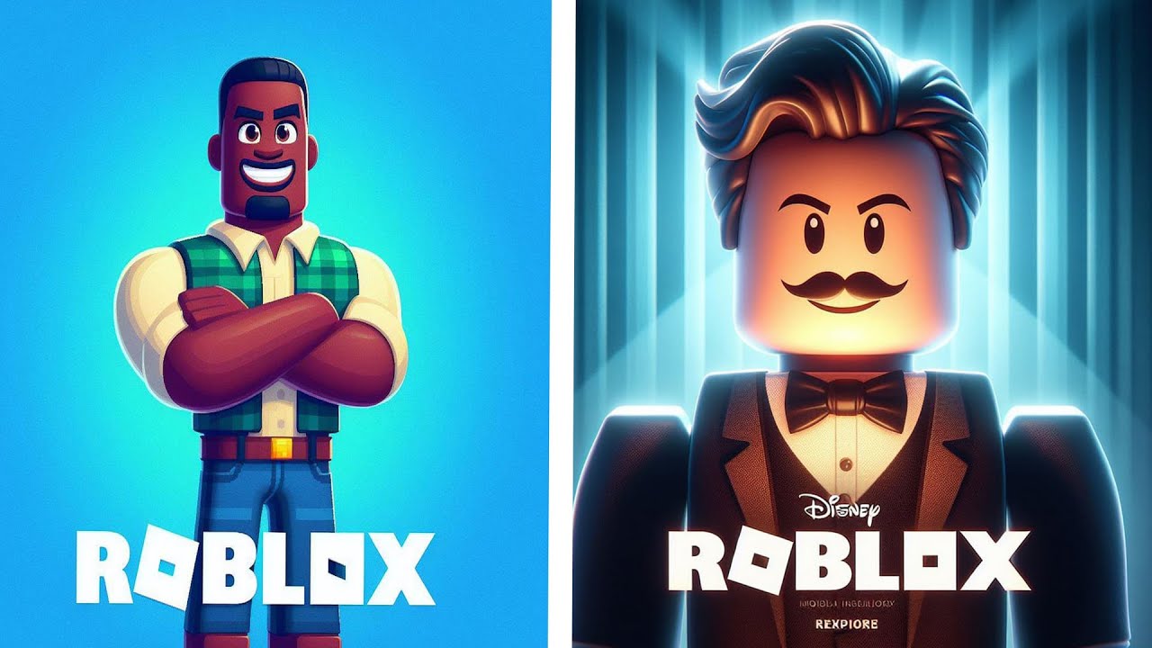 AI Disney Pixar Posters with ROBLOX - ROBLOX Masterpieces Unveiled 💀 ...