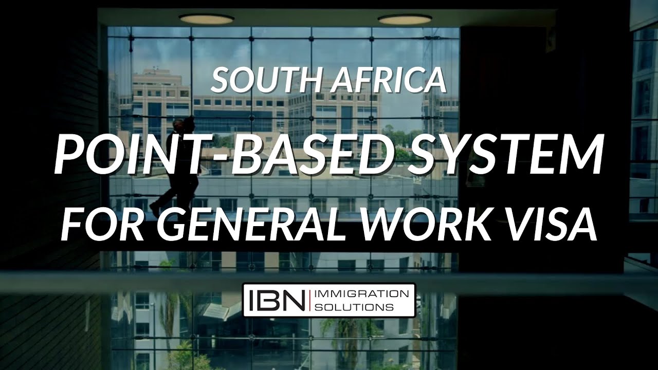 South Africa’s New Points-Based General Work Visa System - YouTube