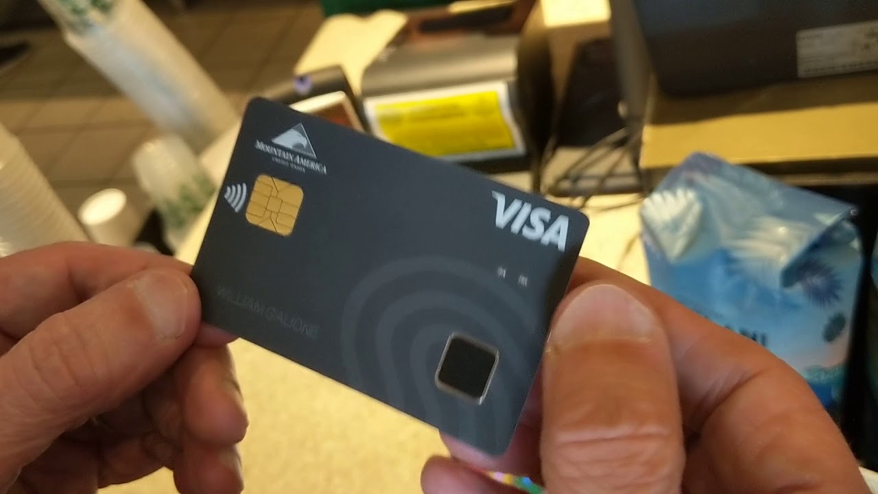 VISA Biometric Payment card demo - YouTube
