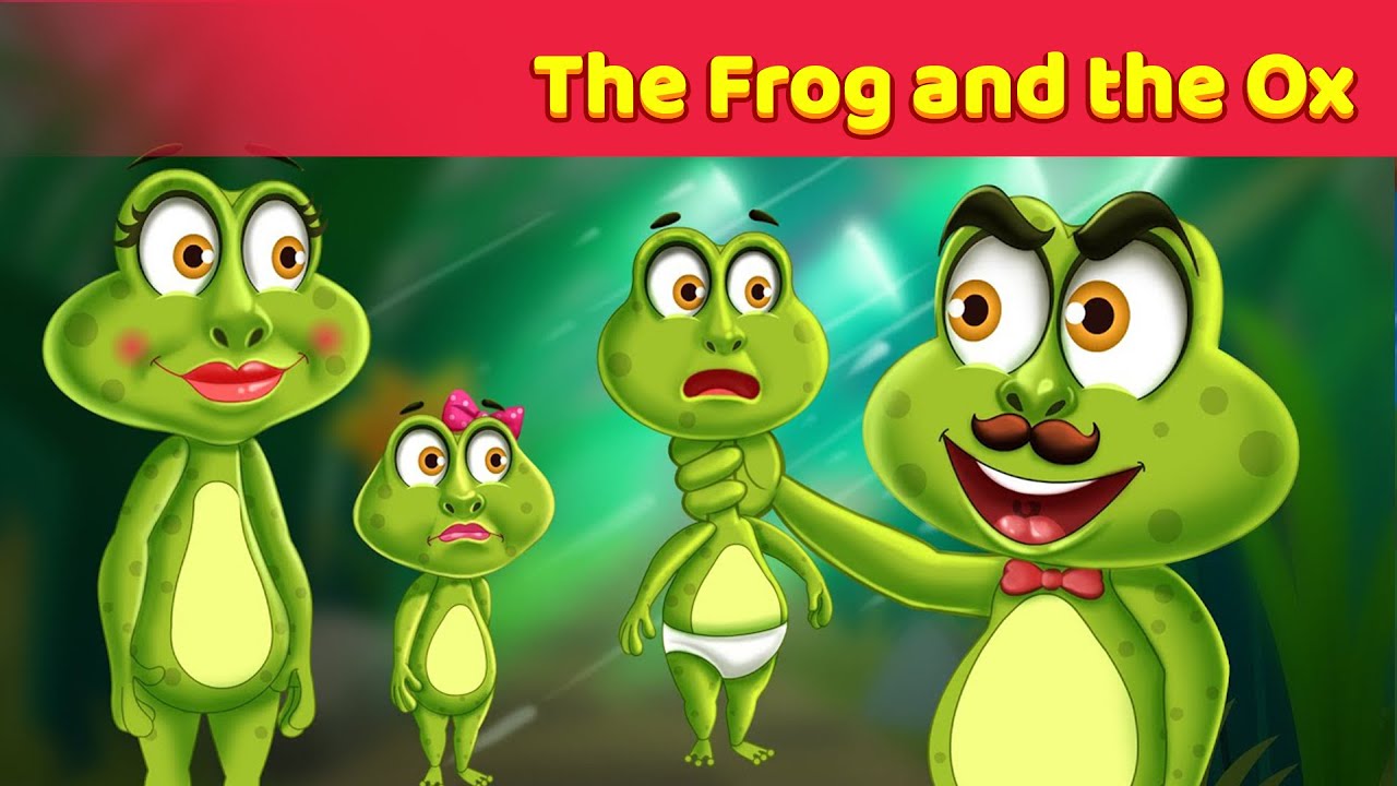 The Frog And The Ox | English Moral Story | Panchatantra | Bedtime ...