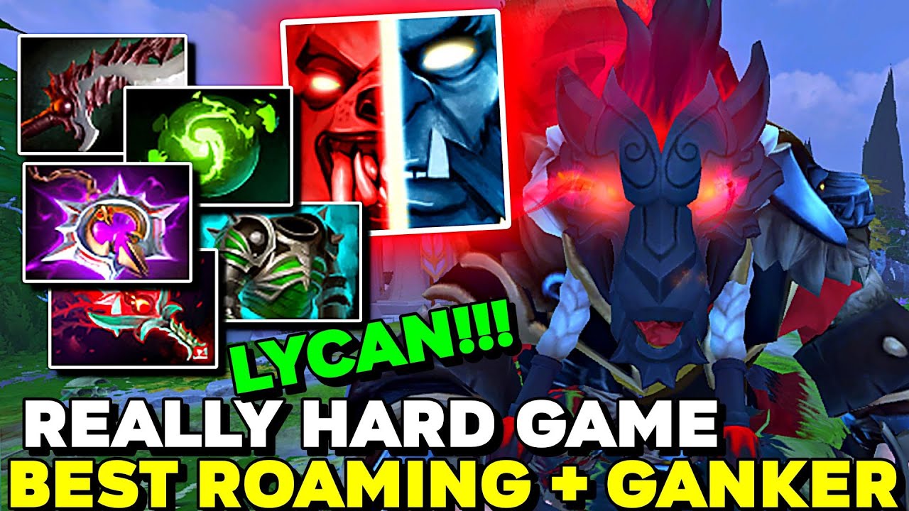 BEST Roaming + Ganker Hero Lycan Really Hard Game for us Full SLOT ITEM ...