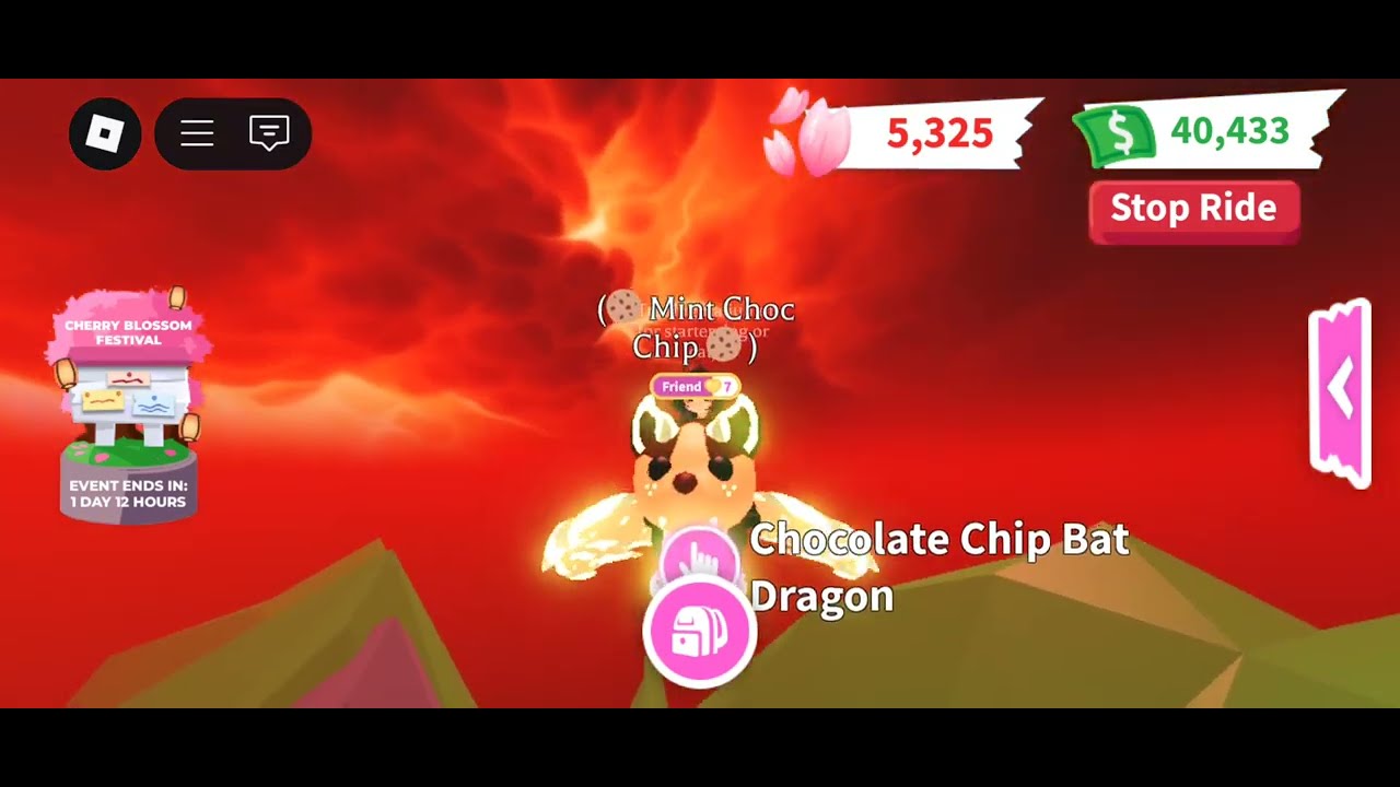 Breathtaking Sky In Adopt Me During Cherry Blossom Festival! #AdoptMe # ...