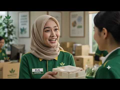 Staf jepang mau pakai jilbab..