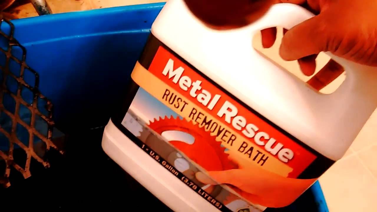 METAL RESCUE WORKS! / GRILL GRATE RUST REMOVAL - YouTube