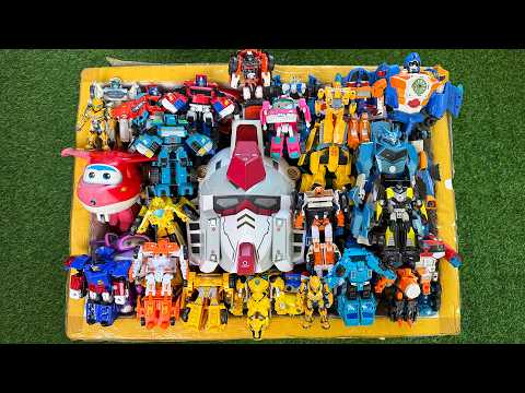 Huge Secret Toy Box Unboxing Robot Car - Ultimate Transformers RID, BUMBLEBEE, TOBOT & SUPER WINGS