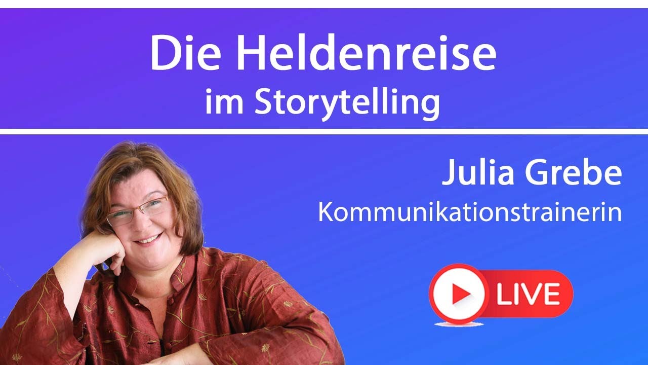 Die Heldenreise im Storytelling // Julia Grebe - YouTube