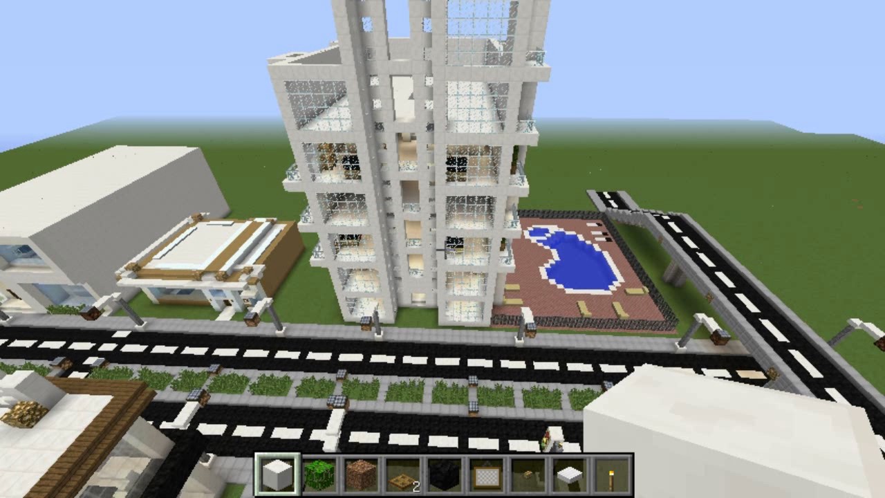 Minecraft #8 build chung cư (phần 7 ) - YouTube