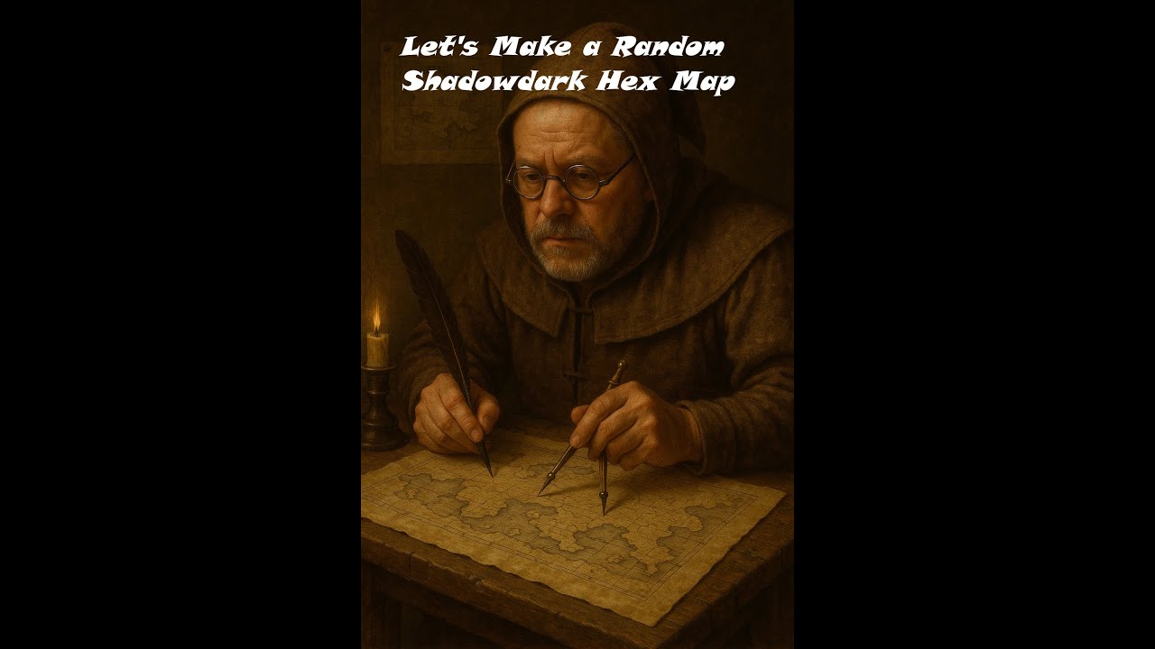 Let's Make a Random Shadowdark Overland Hex Map (Episode #21) - YouTube