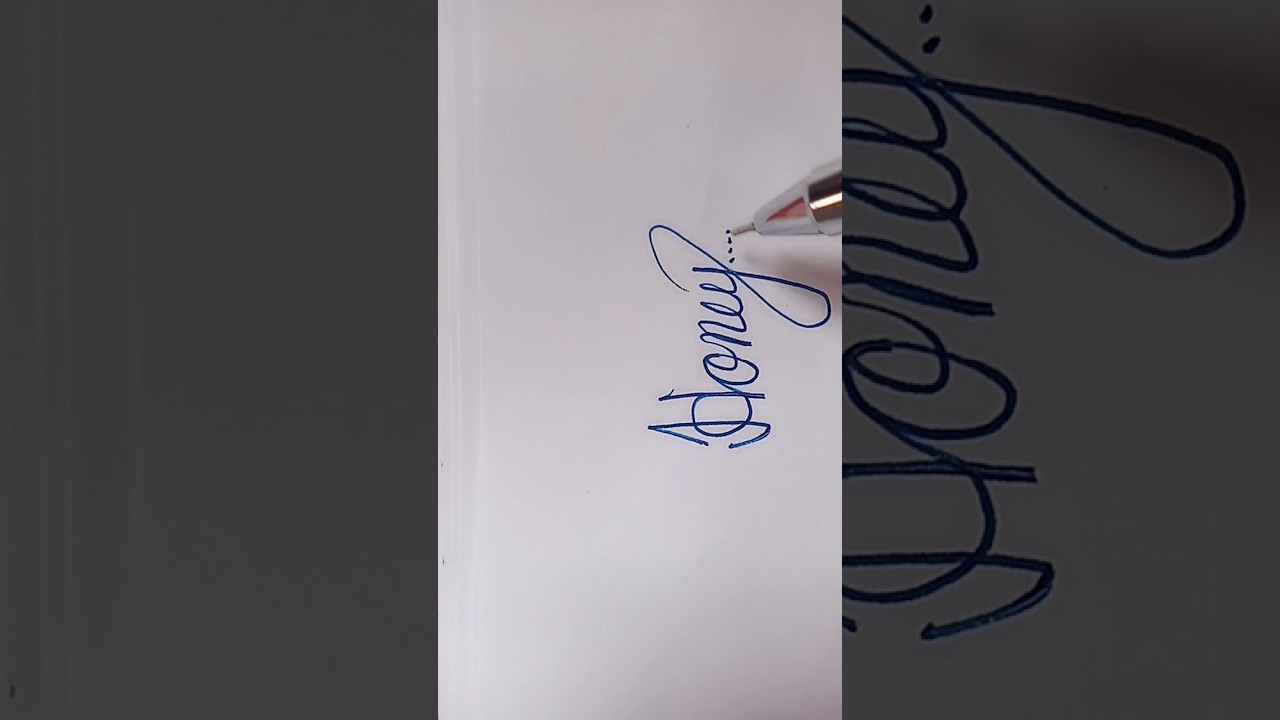 request name in cursive writing ️#shorts#nameart#@shilawriting - YouTube