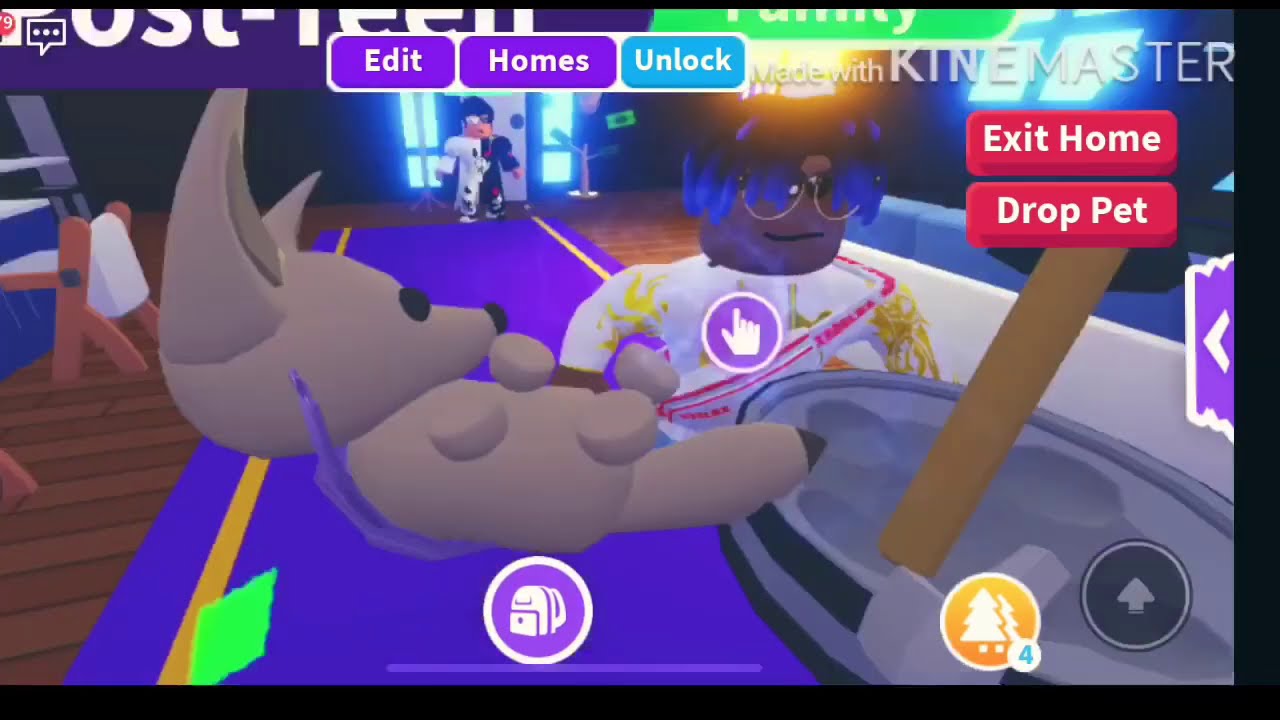 Being weird (adopt me) - YouTube