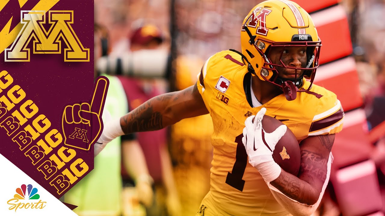 Best moments of Minnesota Golden Gophers 2024 football regular season ...