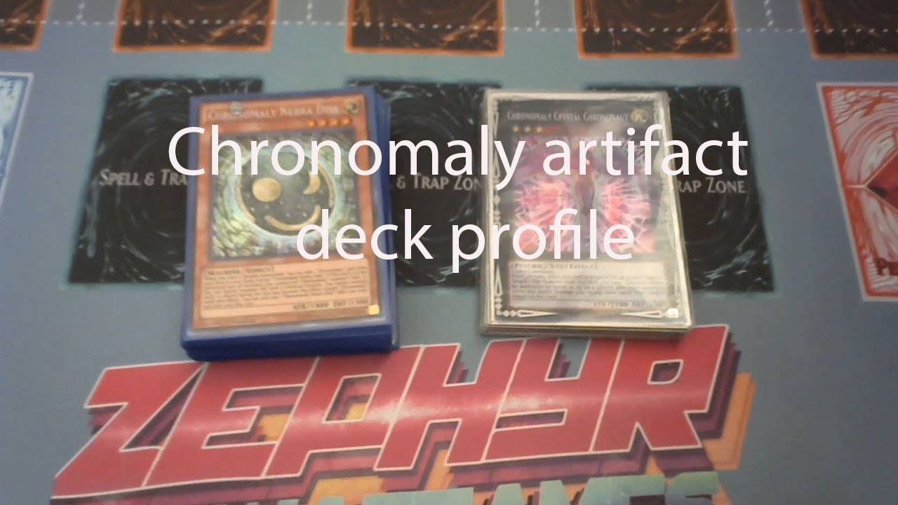 YUGIOH chronomaly artifact deck profile - YouTube