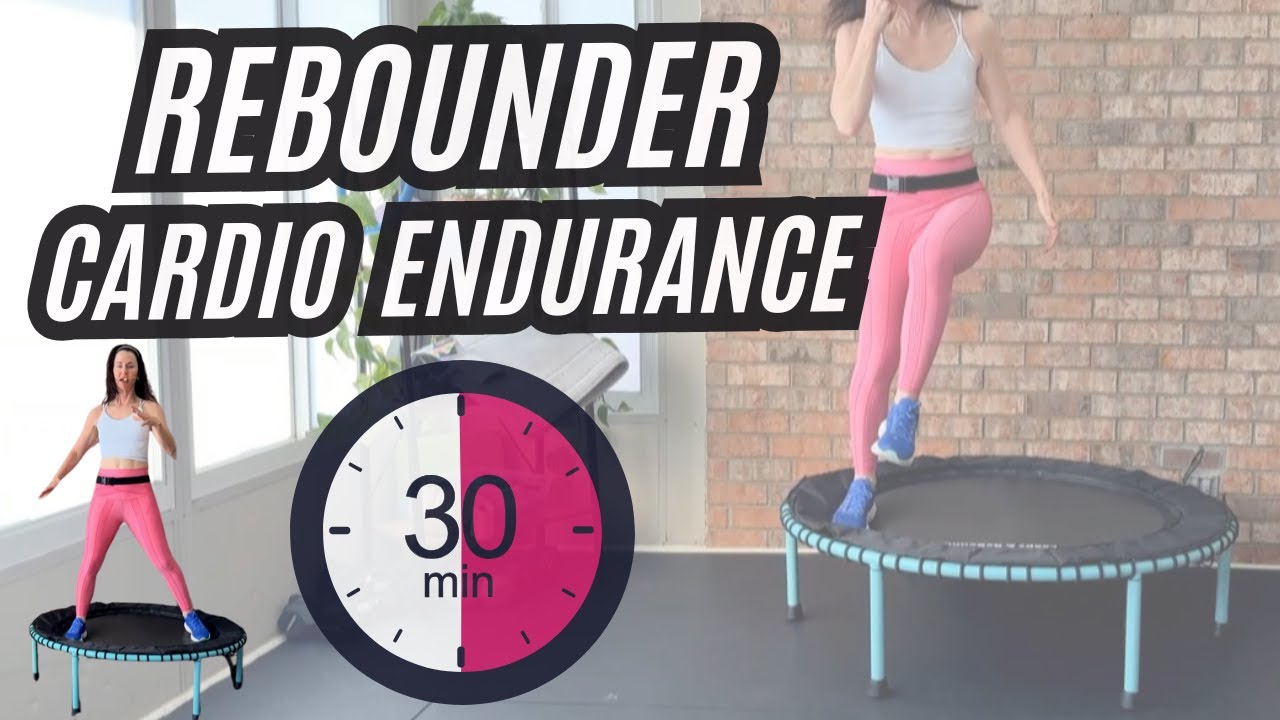 Rebounding Cardio Bounce And Cardio HIIT : Heart Healthy Rebounding ...