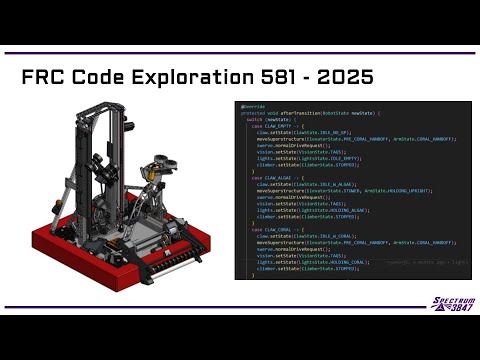 FRC Code Exploration 581 - 2025 - YouTube