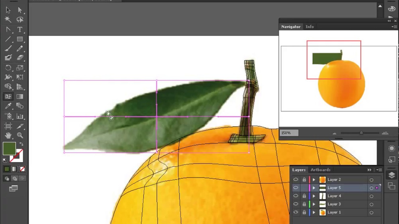 Mesh Tool Orange Art - YouTube