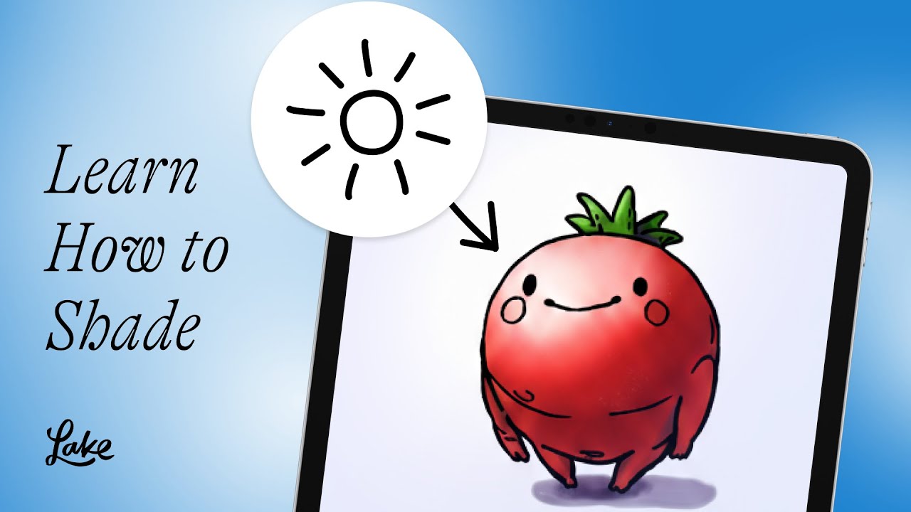 How to Shade your Objects in Drawings- Lake Coloring Books & Journal ...