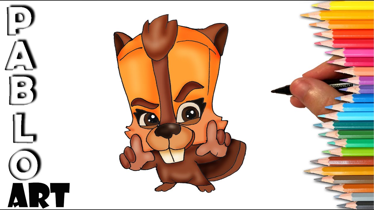 How to Draw Betsy from Zooba | Learn to Draw step by step - YouTube