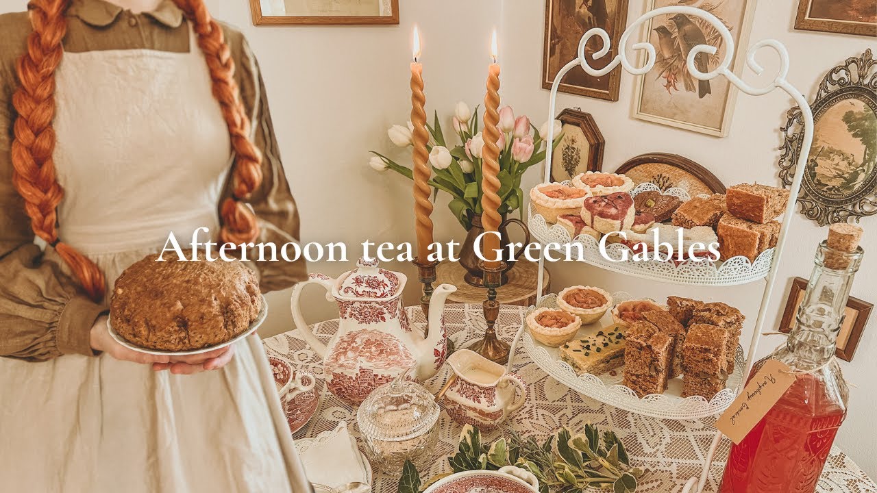 Afternoon Tea Recipe Ideas 🕰️🧺🍂 Tea Time at Green Gables | Cottagecore ...