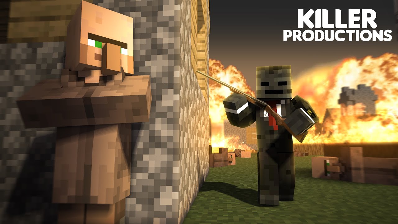 POV: VOCÊ É UM ALDEÃO DURANTE UM ATAQUE DO GROX (DUBLADO) | MINECRAFT | SHADOWMAGE - YouTube