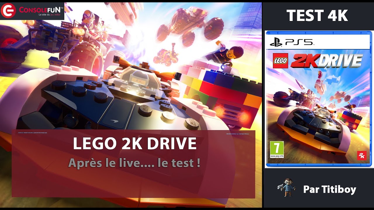 [TEST 4K] LEGO 2K DRIVE sur PS5, XBOX, SWITCH, PS4, PC - YouTube