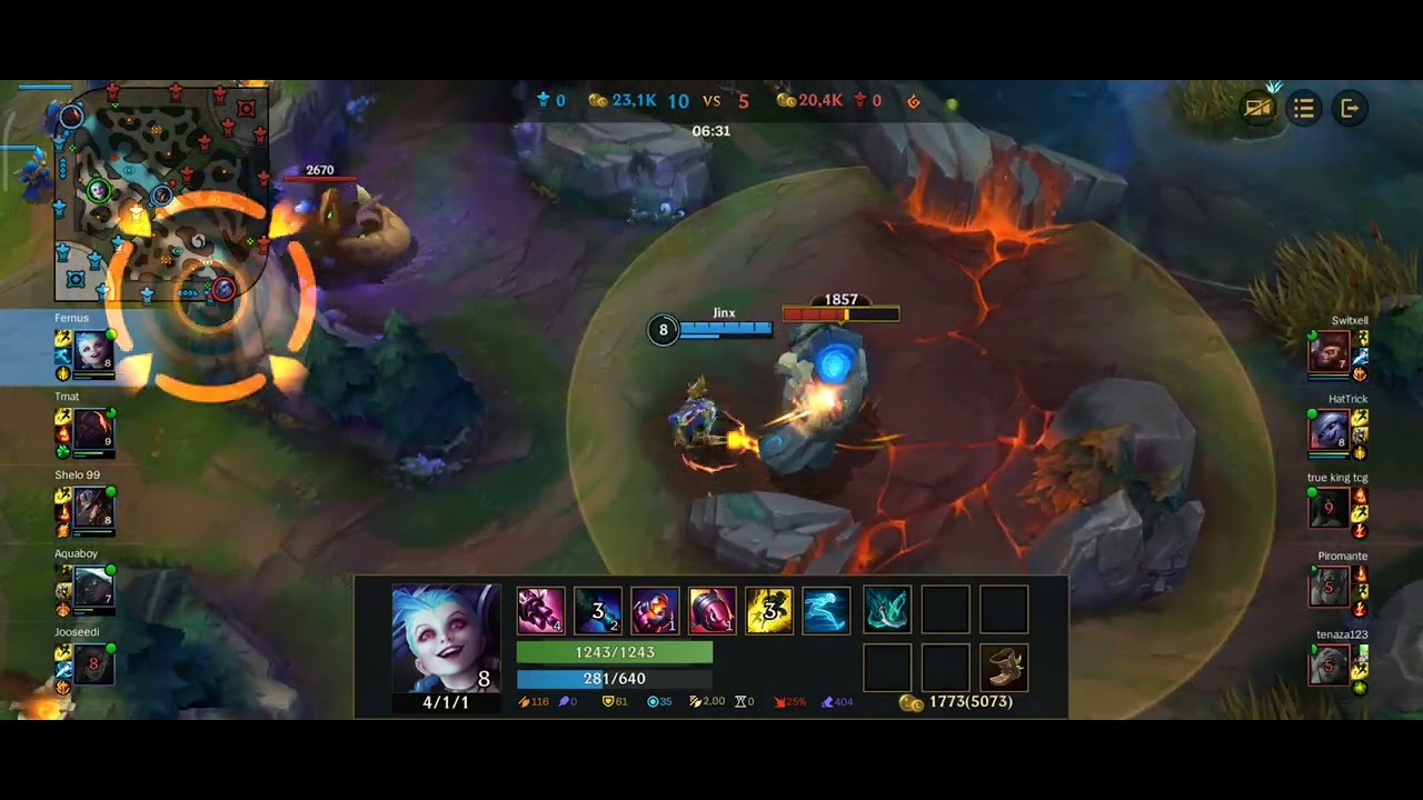Jinx ADC cobra venganza humillando al team enemigo, clasificatoria ...