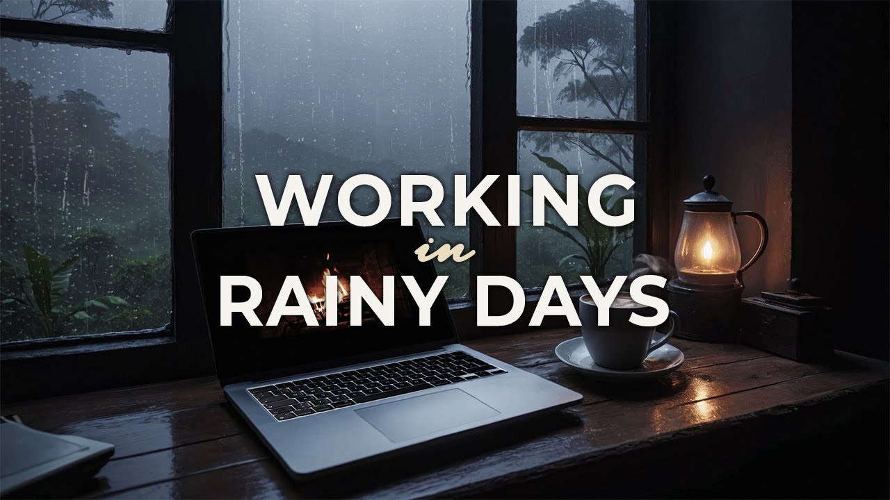 Play in your Room! Working in the Rainy Days Ambience | ASMR Rain ...