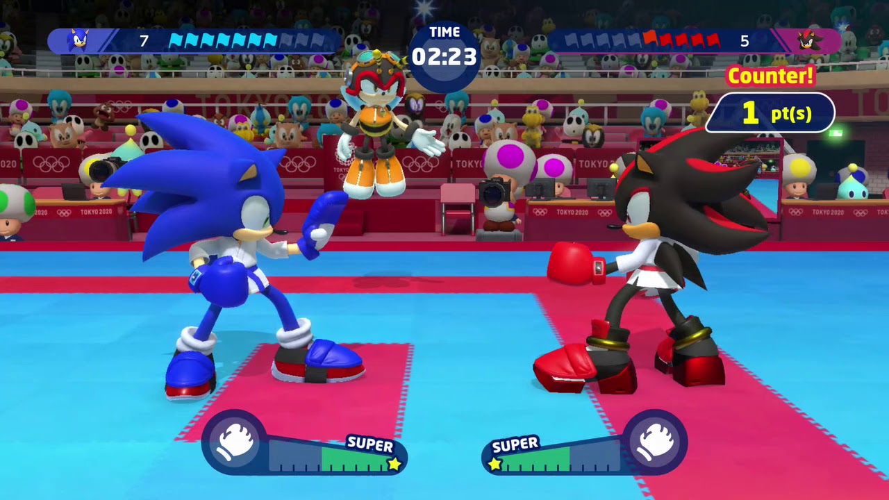 Mario and Sonic at the Tokyo 2020 Olympic Games- (Karate) Sonic vs ...