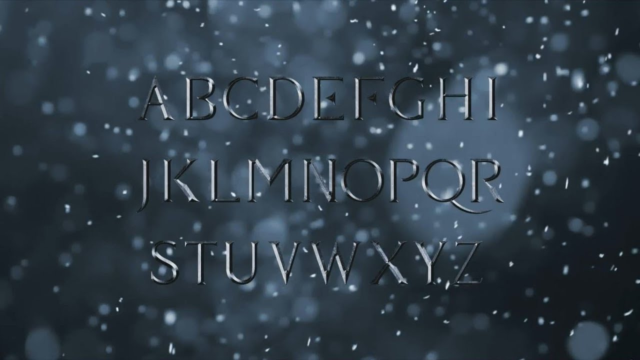 Skyrim font trailer by Sire Sasa - YouTube