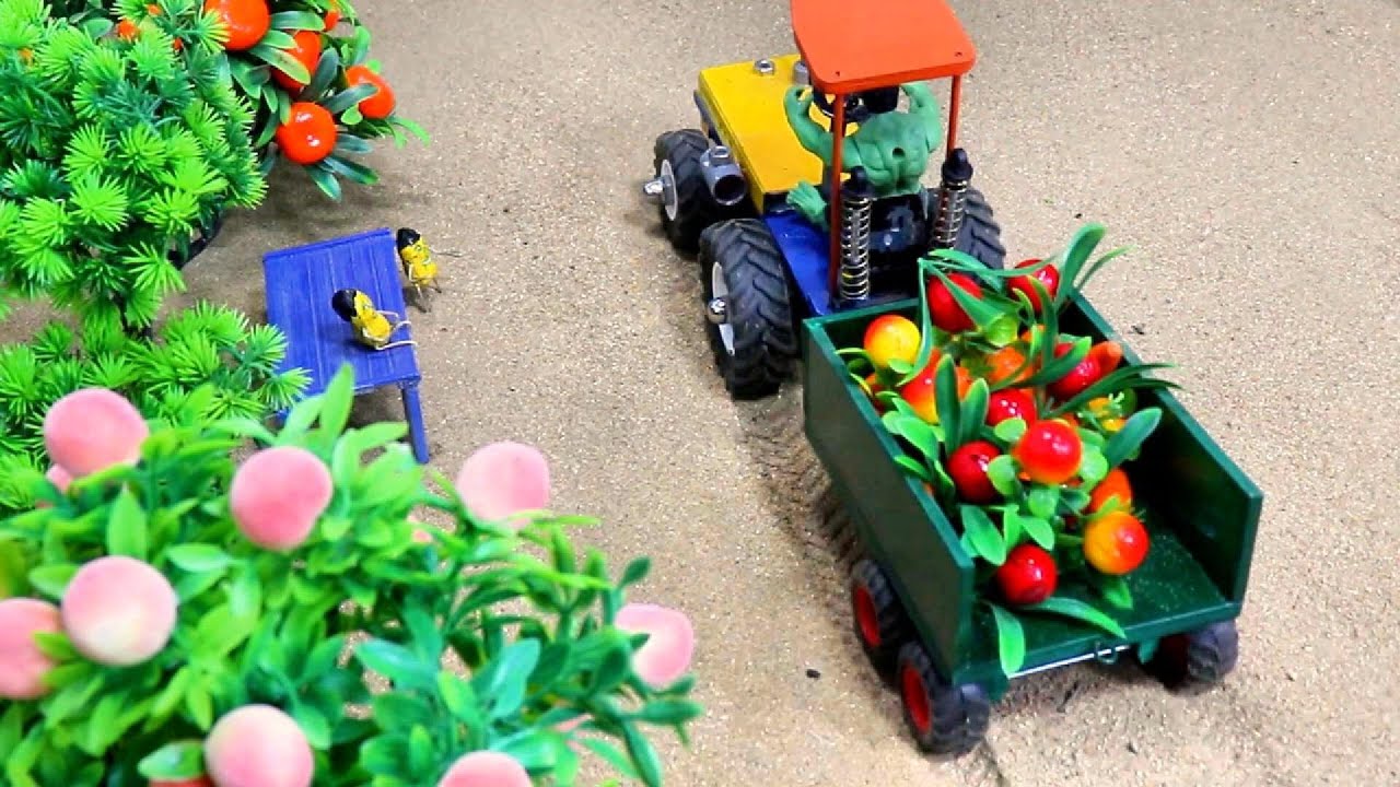 diy tractor how to make mini agriculture cultivator machine science ...