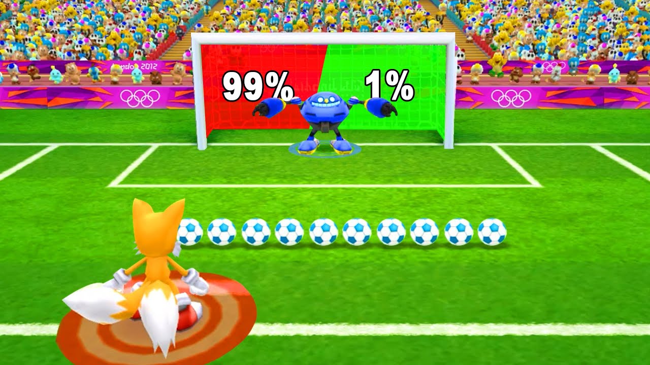 Who's the BEST at London 2012 Olympic Games Football Tails, Metal Sonic ...