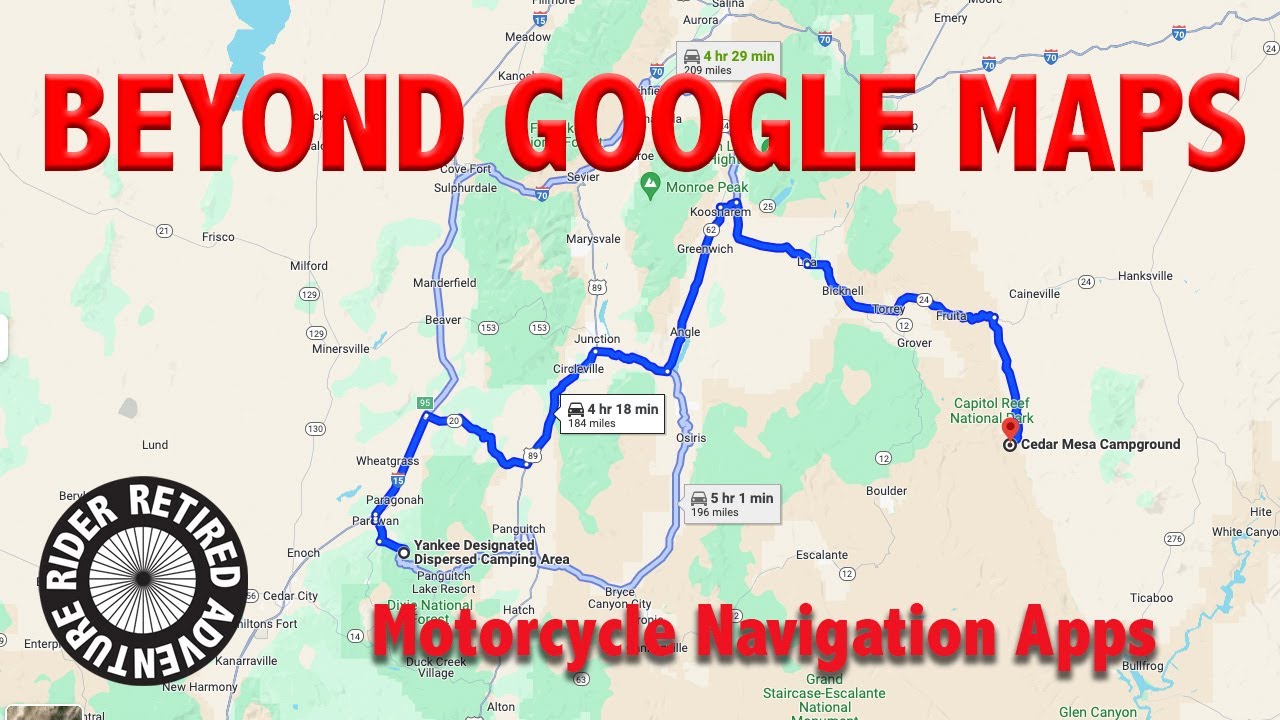 Best Motorcycle Travel Apps - YouTube