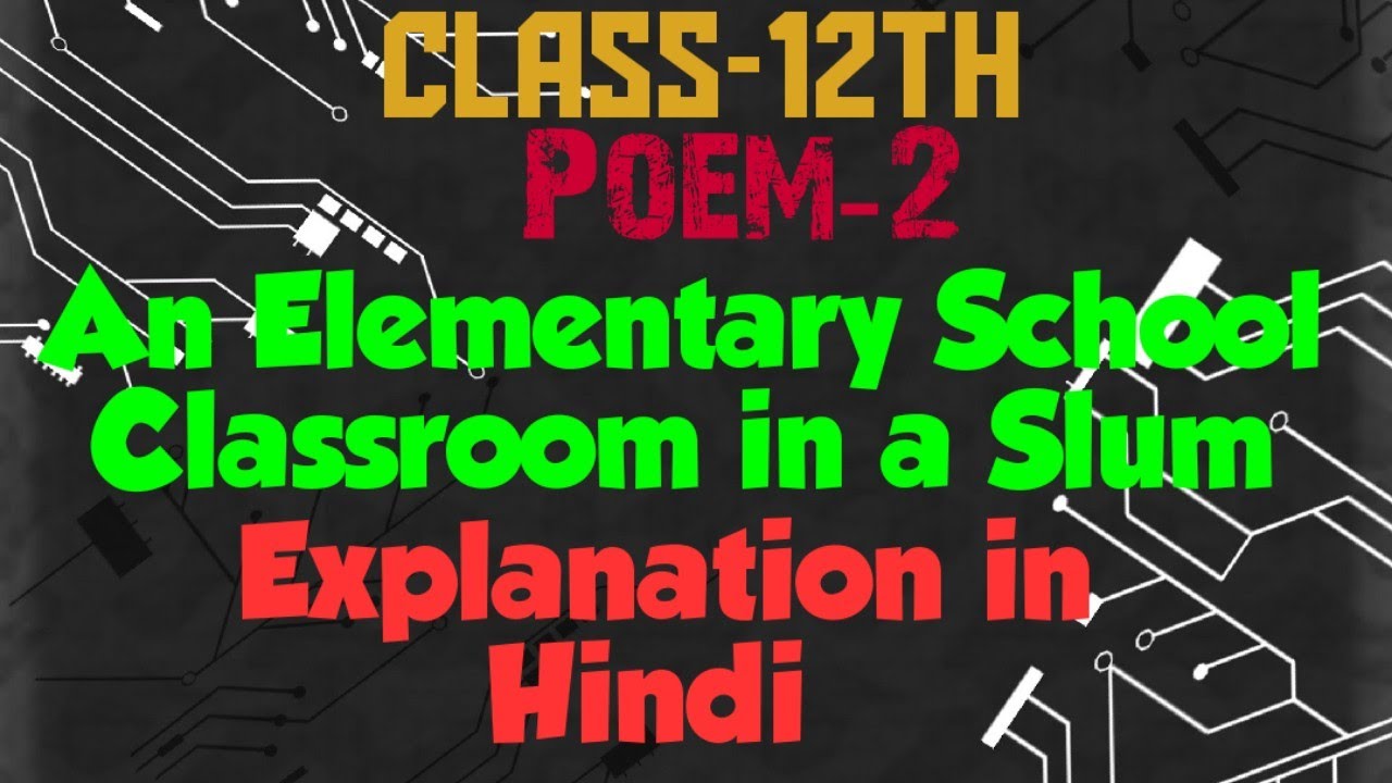 CLASS-12TH // Poem -2 // English - YouTube